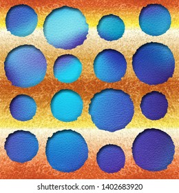 Circular Decorative Pattern Decorative Wall Paneling Stock Illustration ...
