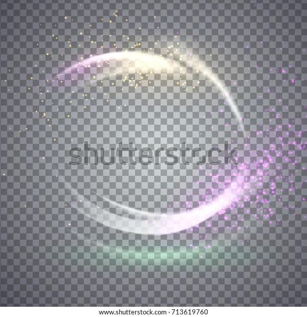 Circular Flare Light Effect Illustration Isolated Stock Illustration ...