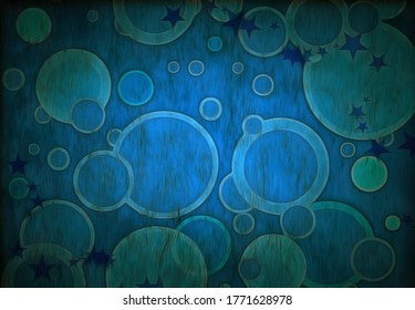 Circular Forms Color Abstract 3d Rendering Stock Illustration ...