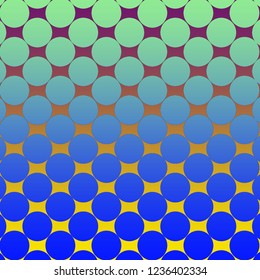 Circular Grid Gradient Overlay Background Social Stock Illustration ...