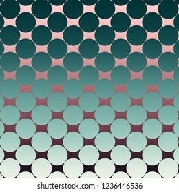 Circular Grid Gradient Overlay Effect Social Stock Illustration ...