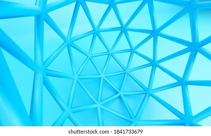 Circular Net 3dcg Background Image Stock Illustration 1841733679 ...