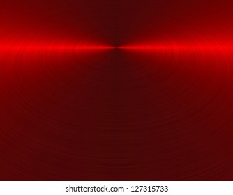 Circular Red Metallic Background Stock Illustration 127315733 ...