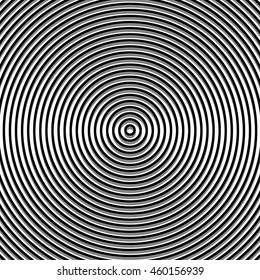 Efecto moire de textura en blanco: vector de stock (libre de regalías ...