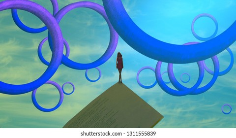 Circular Shape Round Loop 2d Illustration Stock Illustration 1311555839 ...
