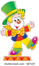 Circus Clown Stock Illustration 587159 | Shutterstock