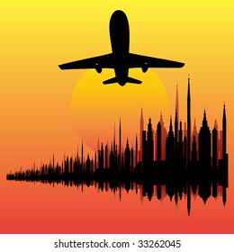 City Break Bitmap Background Stock Illustration 33262045 | Shutterstock