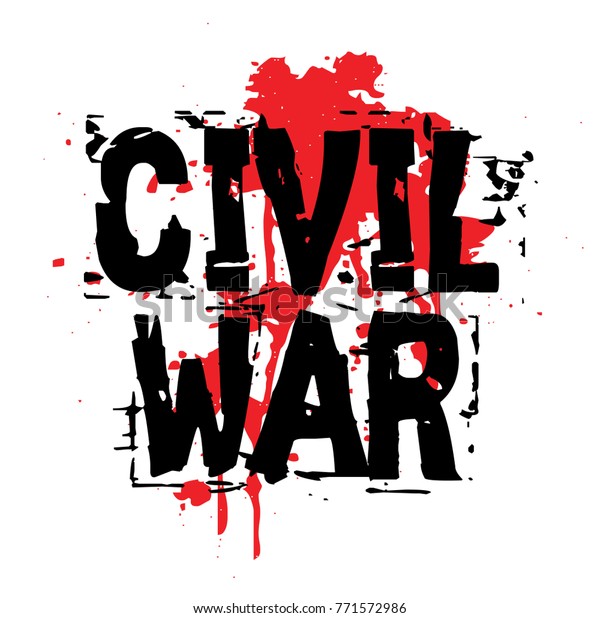 Civil War Sticker Authentic Design Graphic Stock Illustration 771572986 ...