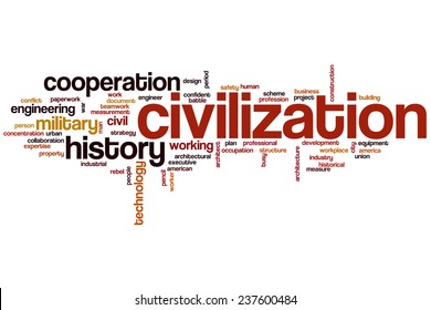 Civilization Word Cloud Concept Stock Illustration 237600484 | Shutterstock