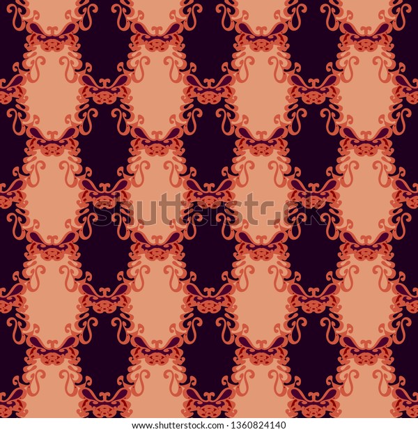 Classic Fine Grid Style Pattern Fine Stock Illustration 1360824140 ...