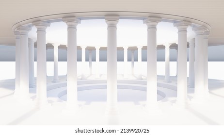 1,743 Round columns hall Images, Stock Photos & Vectors | Shutterstock