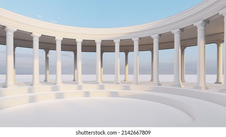 1,743 Round columns hall Images, Stock Photos & Vectors | Shutterstock