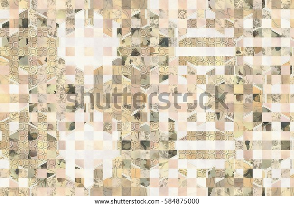 Classic Wall Texture Tiles Stock Illustration 584875000 | Shutterstock