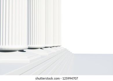 Clay Render Columns Background Stock Illustration 125994707 | Shutterstock