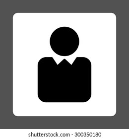 Client Icon This Flat Rounded Square Stock Illustration 300350180 ...