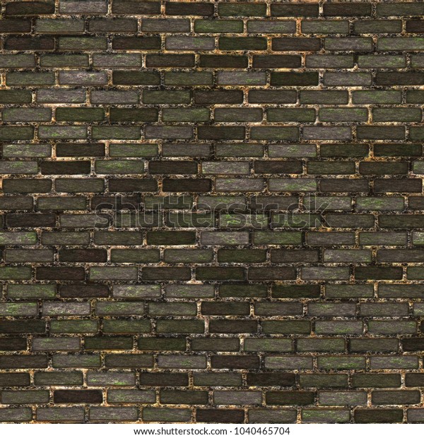 Clinker Brick Tiles Facade Made Special Stock Illustration 1040465704 ...