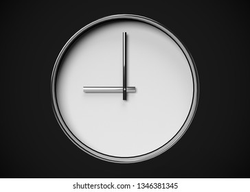 Clock 9 Oclock Time 3d Render Stock Illustration 1346381345 | Shutterstock