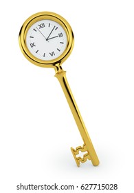 Golden Keyclock Stock Illustration 178071554
