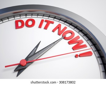 Clock Words Do Now On Face: ภาพประกอบสต็อก 308173802 | Shutterstock