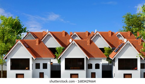 Close Front View 3d Render Multiple Stock Illustration 1683429664 ...