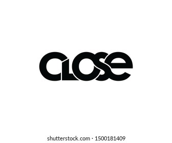 Open Original Monogram Logo Design Stock Illustration 1486952945