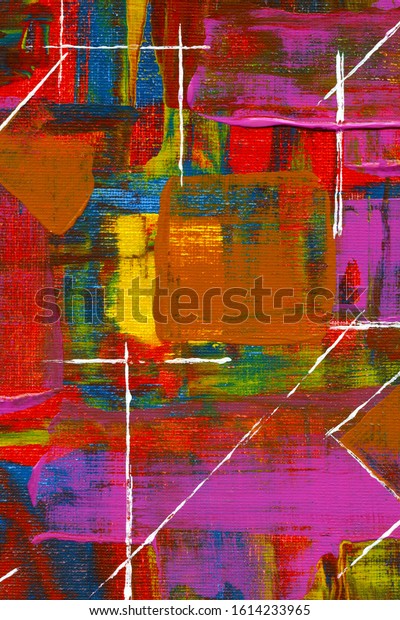 Closeup Abstract Art Pattern Stock Illustration 1614233965 | Shutterstock