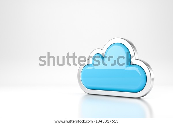 Cloud Computing Internet Symbol Icon Concept Stock Illustration ...