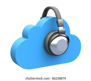 Cloud Music Concept Stock Illustration 86238874 | Shutterstock