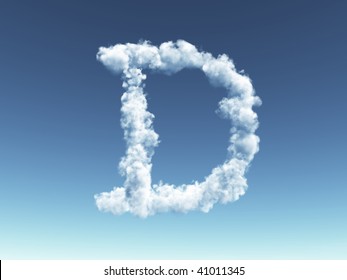 429 D alphabet clouds letter Images, Stock Photos & Vectors | Shutterstock