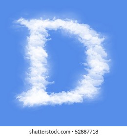 429 D alphabet clouds letter Images, Stock Photos & Vectors | Shutterstock