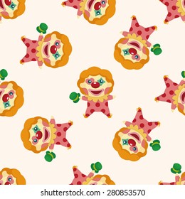 Clowns Seamless Pattern Stock Illustration 280853570 | Shutterstock