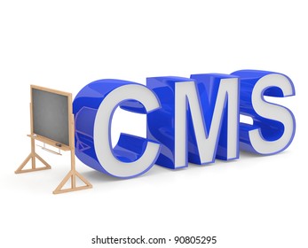 Cms Sign Programming Education Concept Stock Illustration 90805295 ...