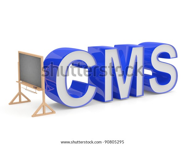 Cms Sign Programming Education Concept Stock Illustration 90805295 ...