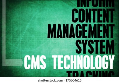 Cms Technology Core Principles Concept 库存插图 175604615 | Shutterstock