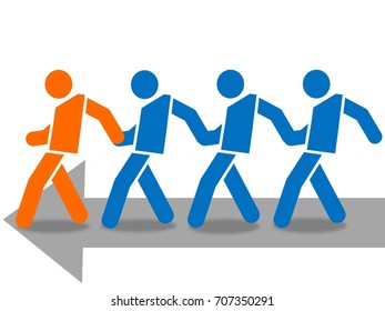 Moving Forward Through Coaching Stock Illustration 707241541 | Shutterstock