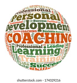 Coaching 3d Word Cloud Stock Illustration 174329216 | Shutterstock