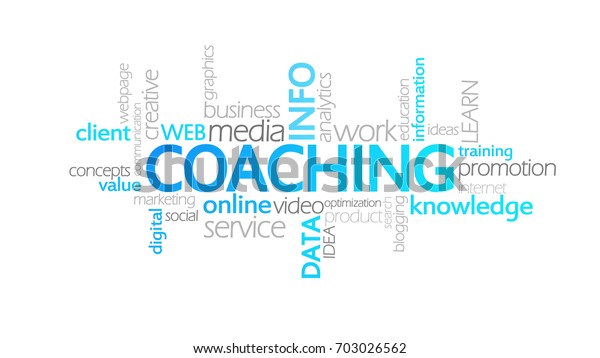 Coaching Infographic Cloud Animation Stock Illustration 703026562 ...