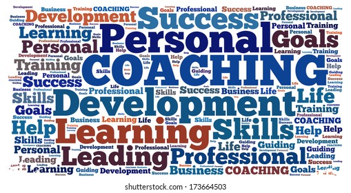 Coaching Word Cloud Stock Illustration 173664503 | Shutterstock