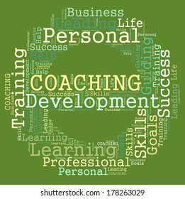 Coaching Word Cloud Stock Illustration 178263029 | Shutterstock