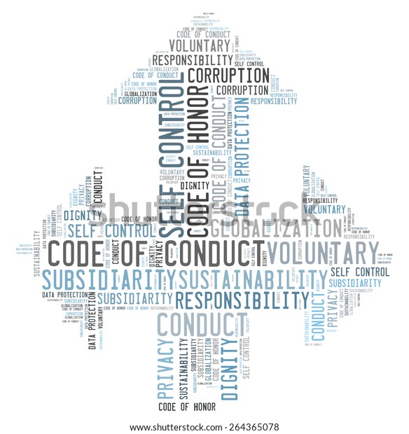 Code Conduct Word Cloud Stock Illustration 264365078 | Shutterstock