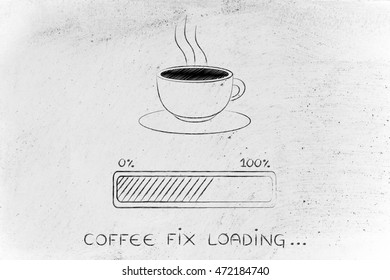 3,177 Loading coffee Images, Stock Photos & Vectors | Shutterstock