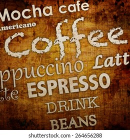 Coffee Words Stock Illustration 264656288 | Shutterstock
