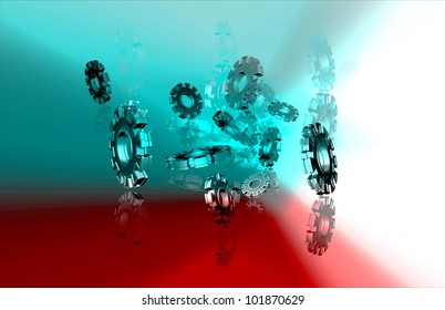 Cog Abstract Background Stock Illustration 101870629 | Shutterstock