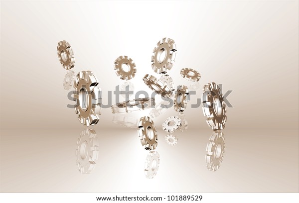 Cog Abstract Background Stock Illustration 101889529 | Shutterstock