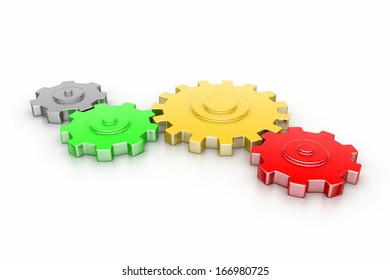 Cog Wheels Stock Illustration 166980725 | Shutterstock