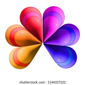 Collection Creative Map Tags 3d Illustration Stock Illustration ...