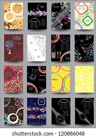 Collection Posters Cd Cover Format: เวกเตอร์สต็อก (ปลอดค่าลิขสิทธิ์ ...