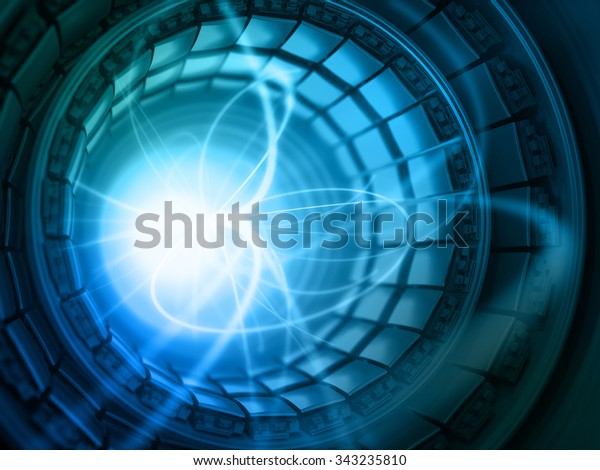 Collision Particles Abstract Collider Stock Illustration 343235810 ...