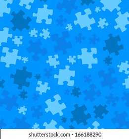 Color Pattern Puzzle Stock Vector (Royalty Free) 164386649