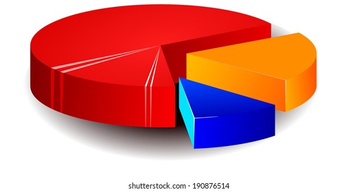 Colored Diagram Stock Vector (Royalty Free) 53889148